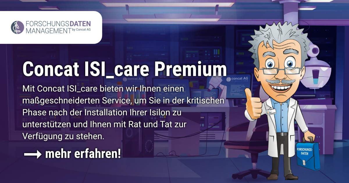 Concat ISI_care Premium - Forschungsdatenmanagement.de